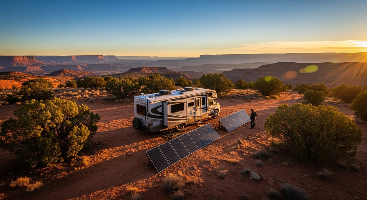 Best portable solar generators for RV boondocking in 2026 | RVmapper Blog